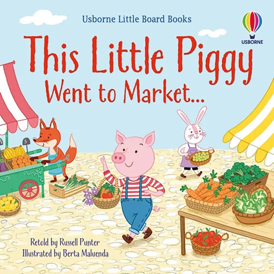 This Little Piggy Went to Market Board Book | Modern Teaching Aids NZ