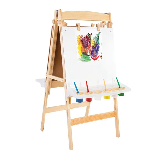 Premium Wooden 2-Sided Easel