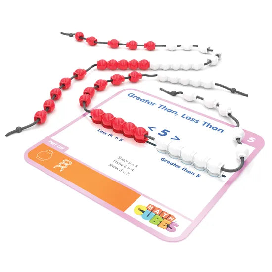 Math Cubes - Bead Strings Number Activities | Modern Teaching Aids NZ