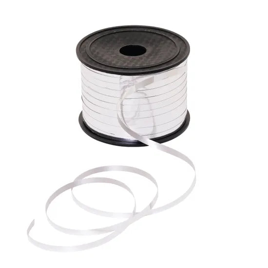 Metallic Curling Ribbon 91 m - Silver | Modern Teaching Aids NZ