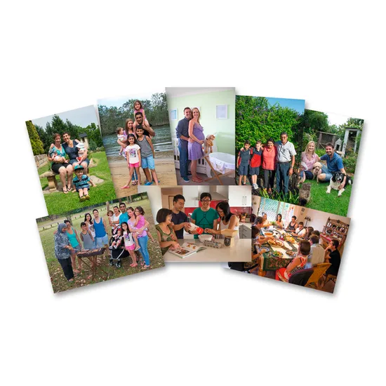 Multicultural Families Puzzle & Poster Set 8